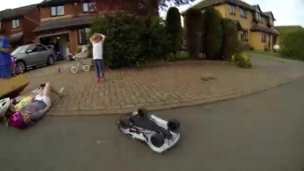 Ramp It - Team Durango RC Car jumping over children - YouTube