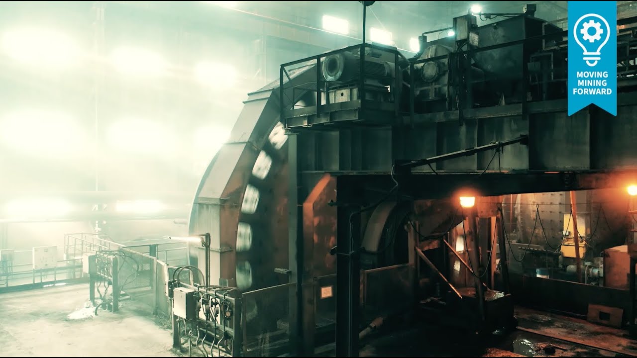 Moving mining forward: Reducing downtime during mill relining - YouTube