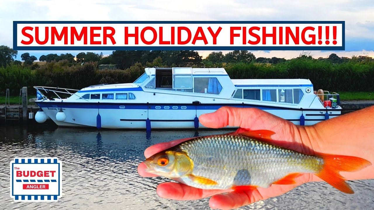 Norfolk Broads Boating and Fishing Holiday 2021 - YouTube