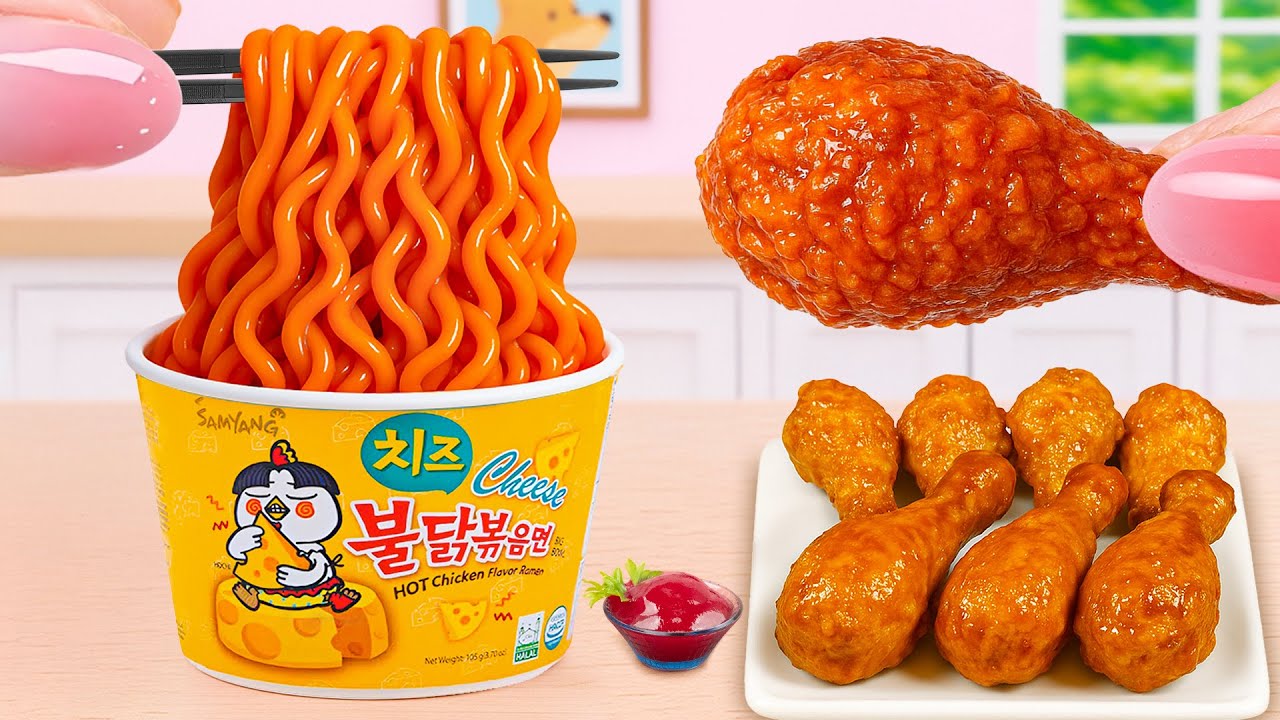 How To Cook Miniature Crispy Southern Hot Honey Fried Chicken with ...