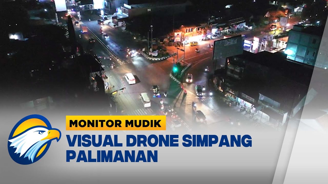 Monitor Mudik - Visual Drone Simpang Palimanan, Minggu 7 April - YouTube