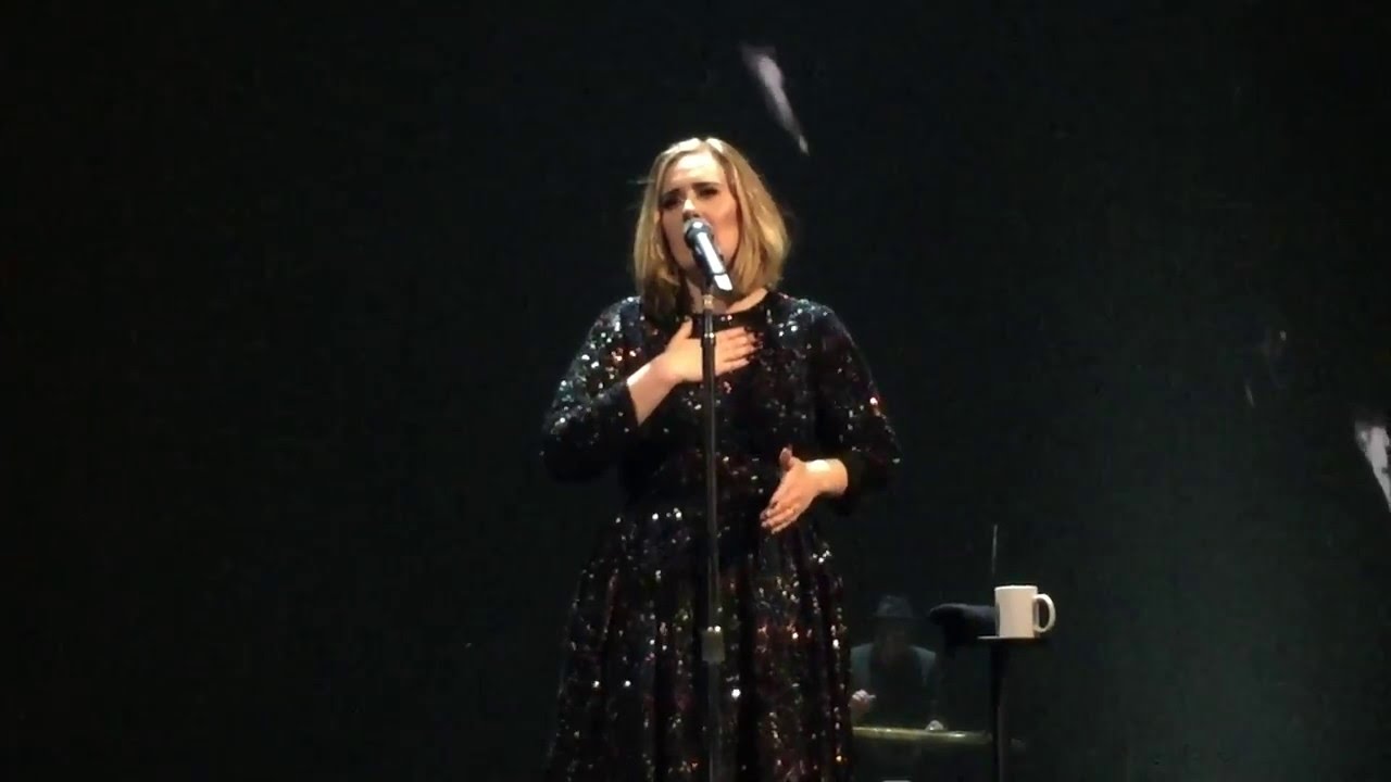 Adele - Make You Feel My Love (Live) (25 Tour) - YouTube