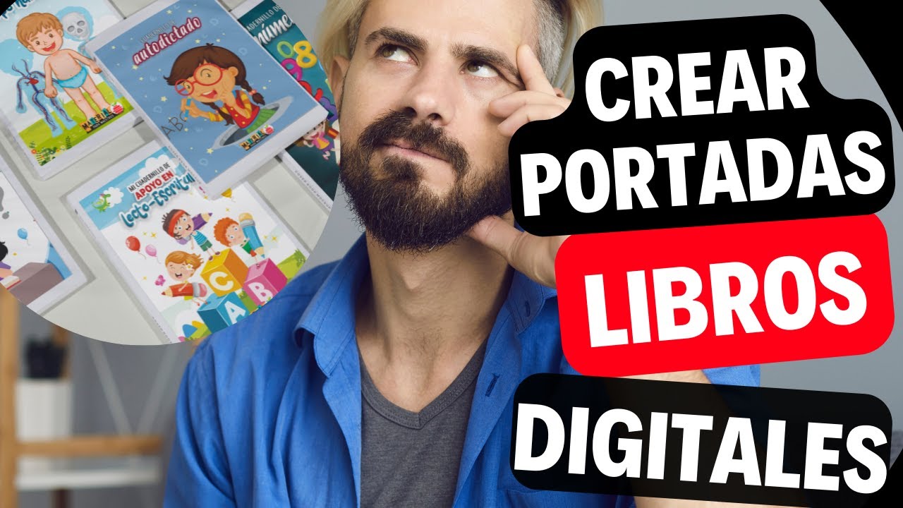 Crea portadas para libros digitales con Photoshop en 5 minutos !! - YouTube