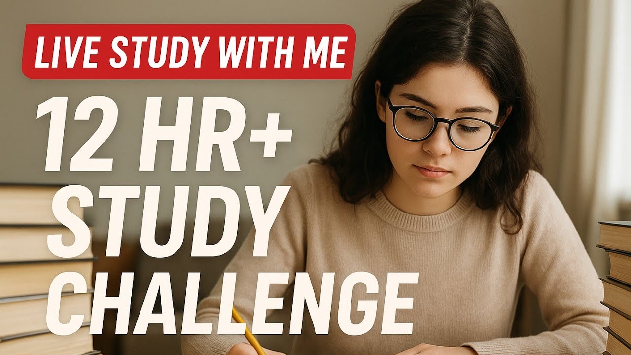 live study with me!! 12hr+ study challenge!! Day-08 #uppsc - YouTube