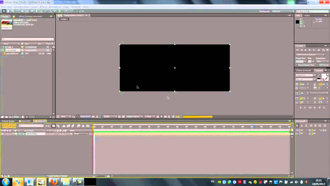 HOW TO MAKE A 3D TEXT WITH A SHADOW ON AFTER EFFECTS CS6 - YouTube