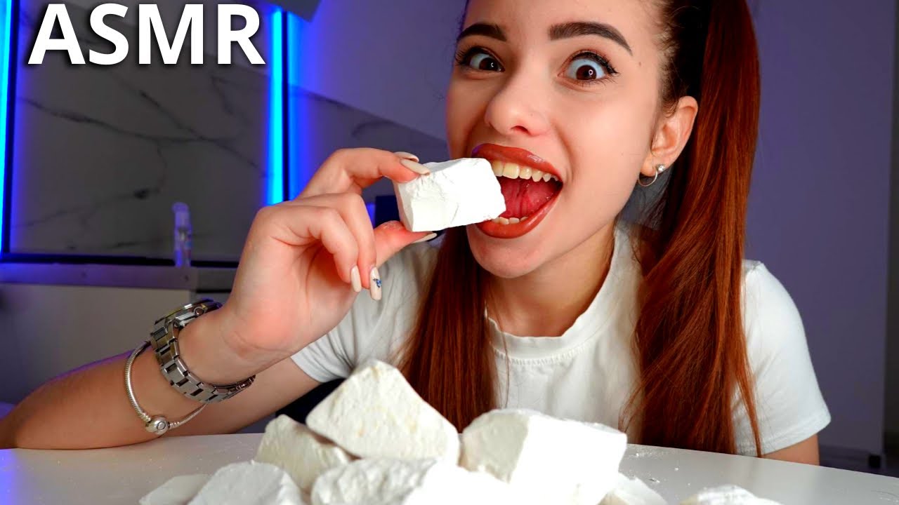 ASMR Edible Chalk (No Talking) Crunchy Eating Sounds - YouTube
