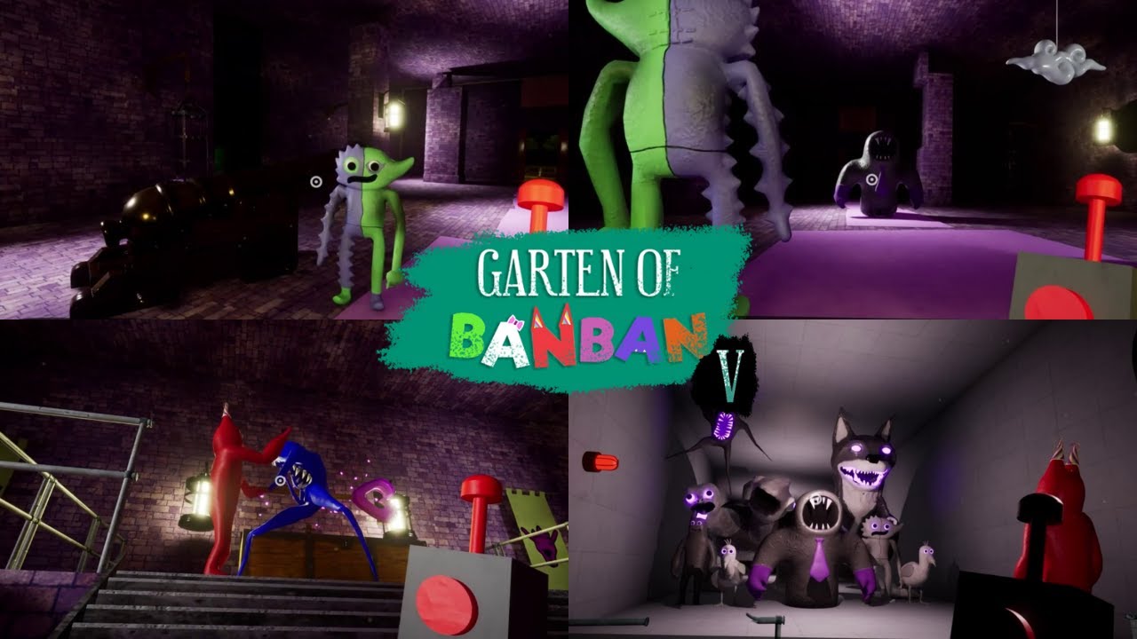 Garten of Banban Chapter 5 Gameplay: Are we sure we want to press it ...