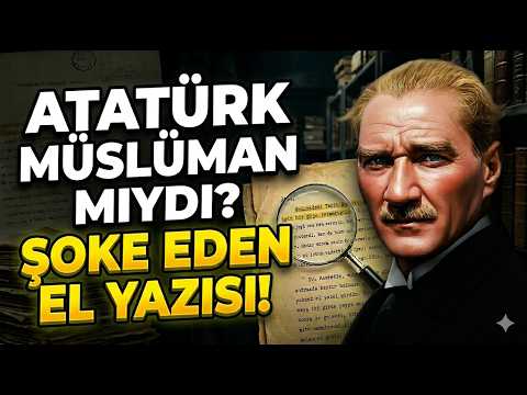 ATATÜRK KUR'AN'A İNANMIYOR MUYDU? | ŞOK EL YAZISI, MEKTUP VE 1931 LİSE TARİH KİTABI! (BELGELERLE!)