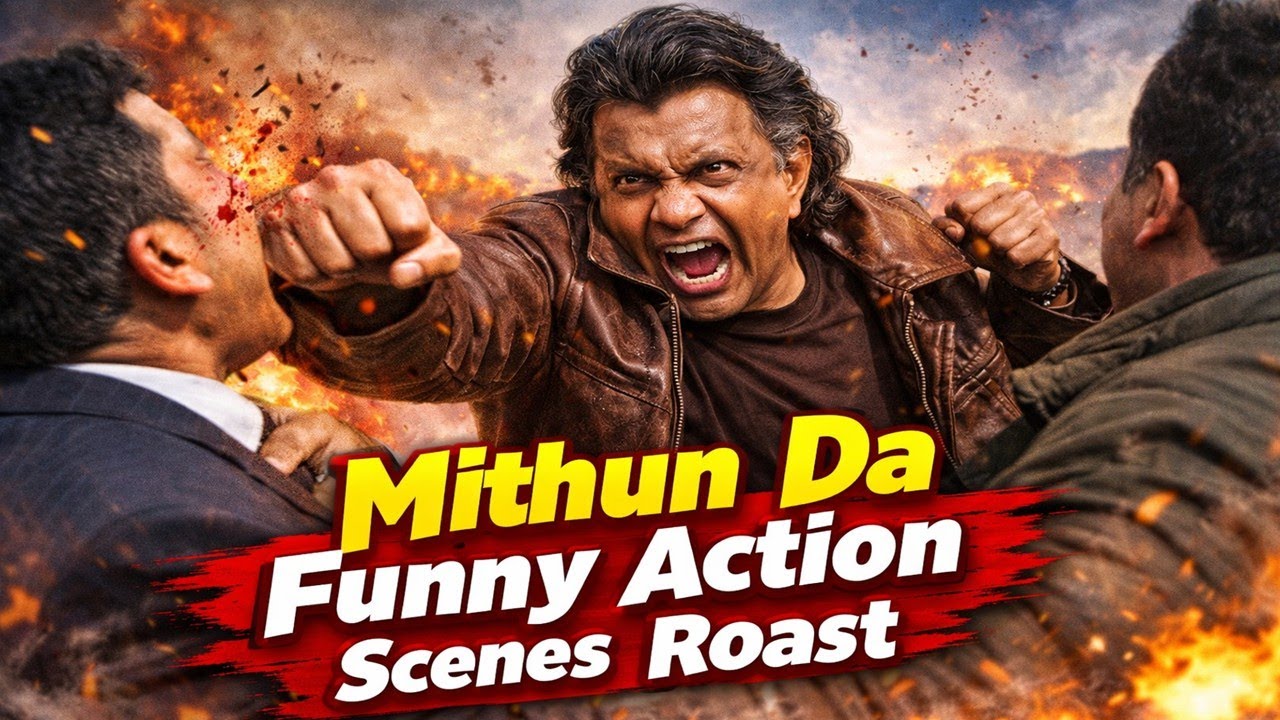 Funny Action Scene of mithun da | Funny Video 😆😆 - YouTube