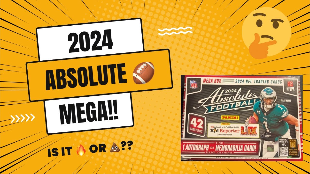 KABOOM OR BUST!! 2024 Panini Absolute 🏈Mega Box!! - YouTube