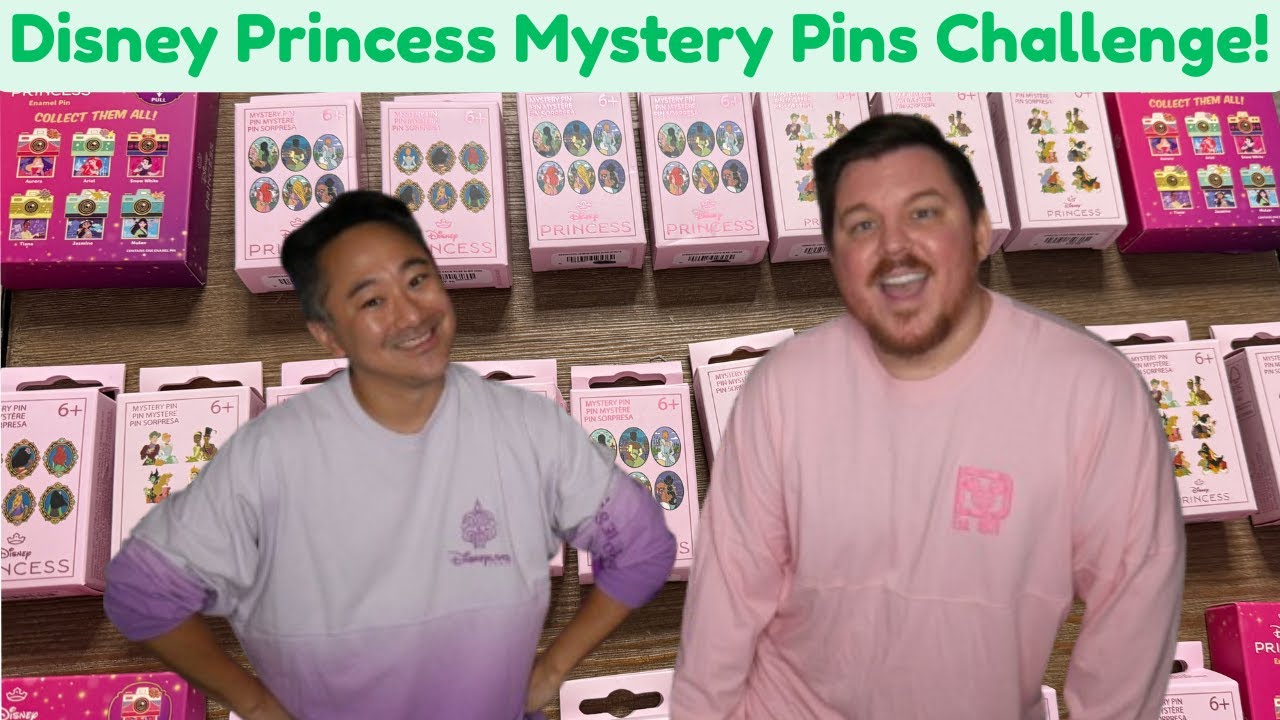 Can We Complete the Sets? Disney Princess Mystery Pins Challenge! - YouTube