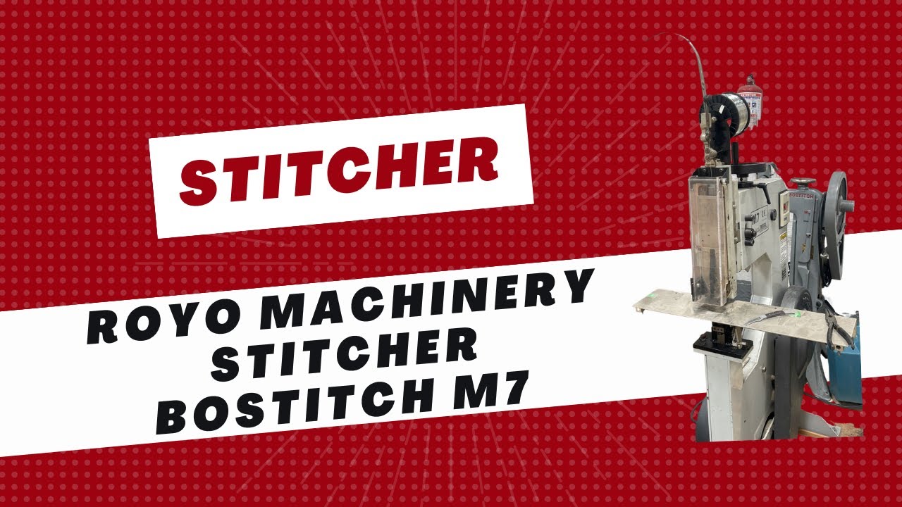 Stitcher Bostitch M7 | Engrapadora Bostitch M7 - YouTube