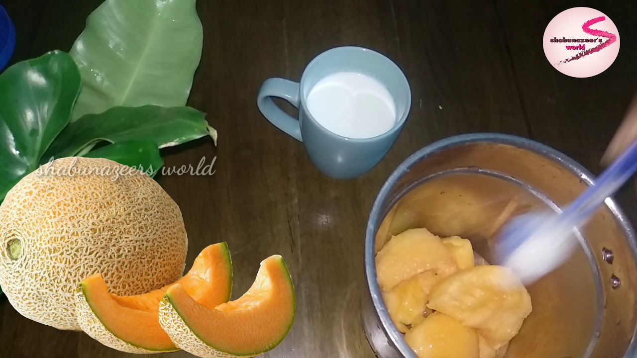Shamam milkshake | musk melon milkshake | refreshing juice | Ramadan ...