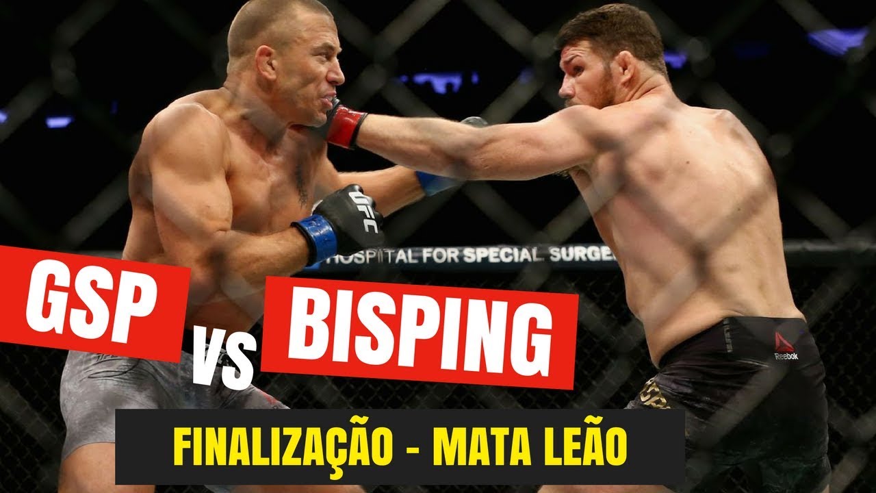 Michael Bisping vs Georges St. Pierre - análise da finalização - ufc ...