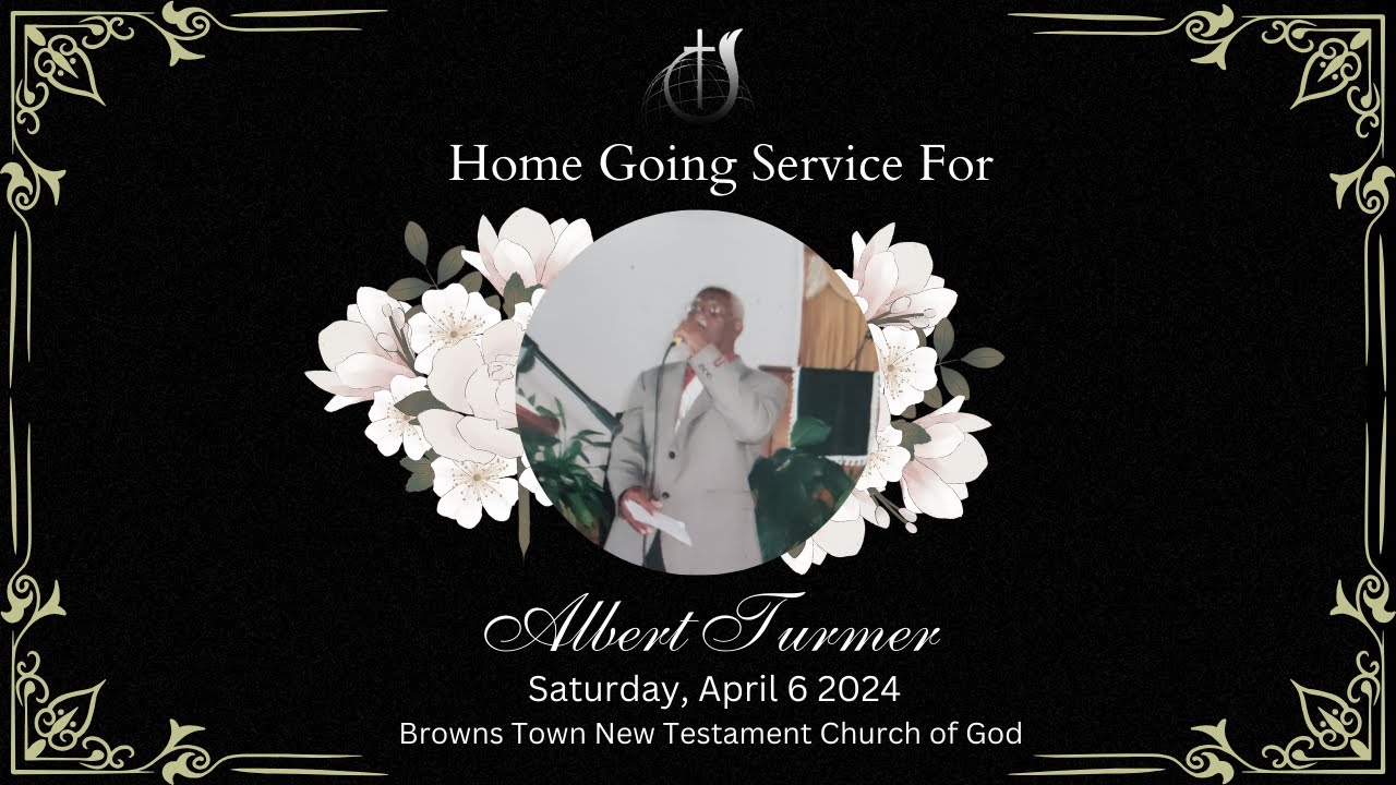 Albert Turner Online Funeral Service || Rev Dr Stenneth Davis || April ...