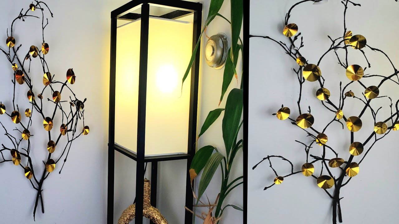 Decorate your home using real tree branches | trendy wall decor | craft ...