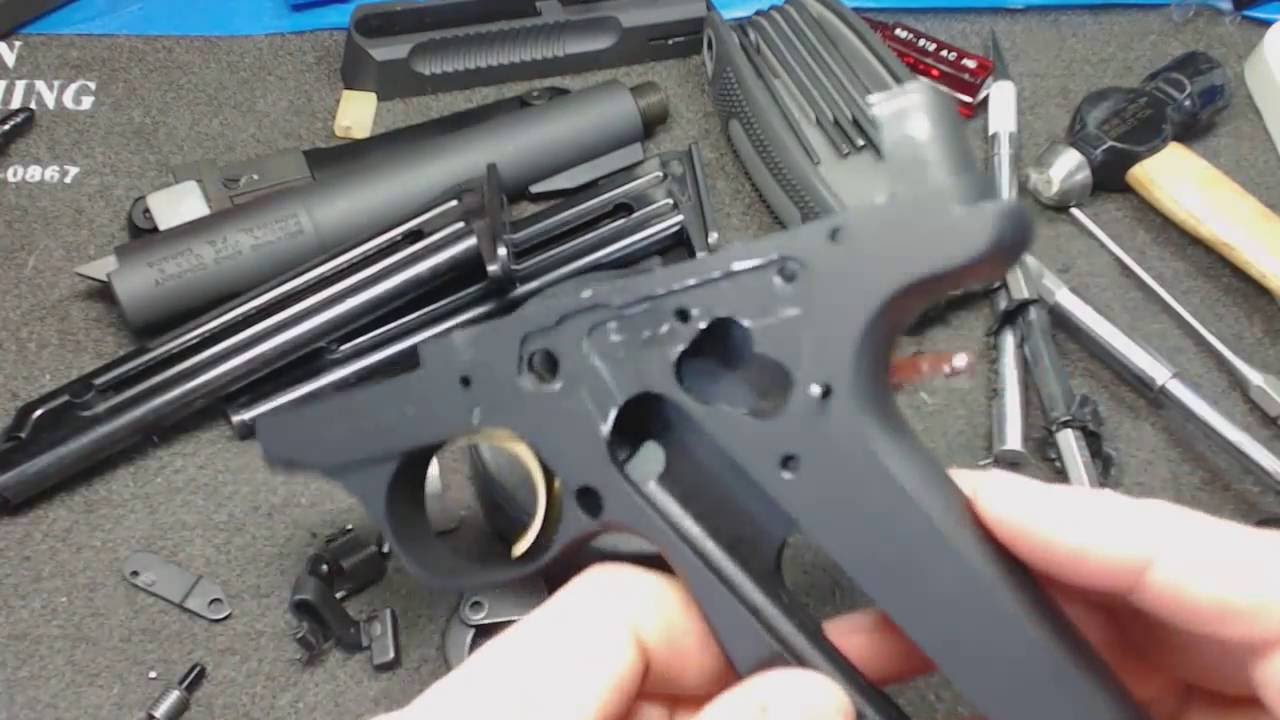 Browning Buckmark Hammer/Safety removal tip - YouTube