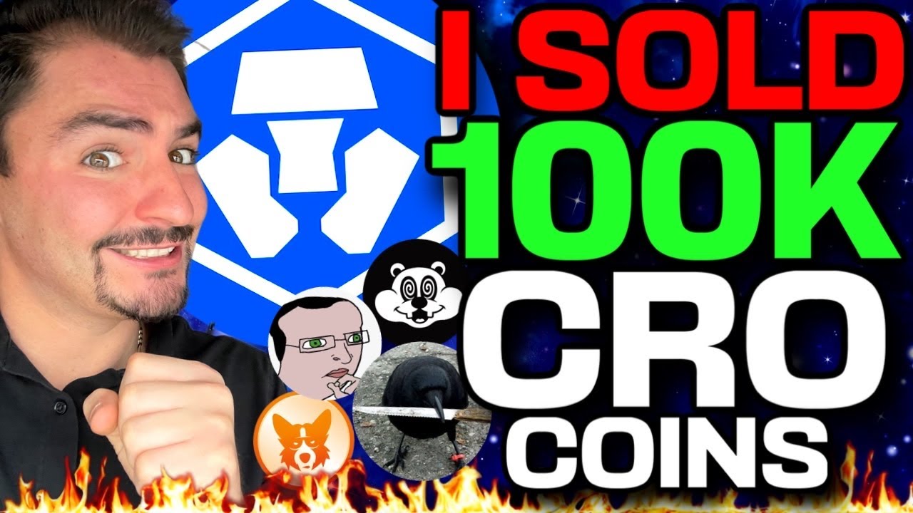 I JUST SOLD 100K CRO Coins (THIS IS VERY BULLISH FOR CRONOS!) Meme Coin ...