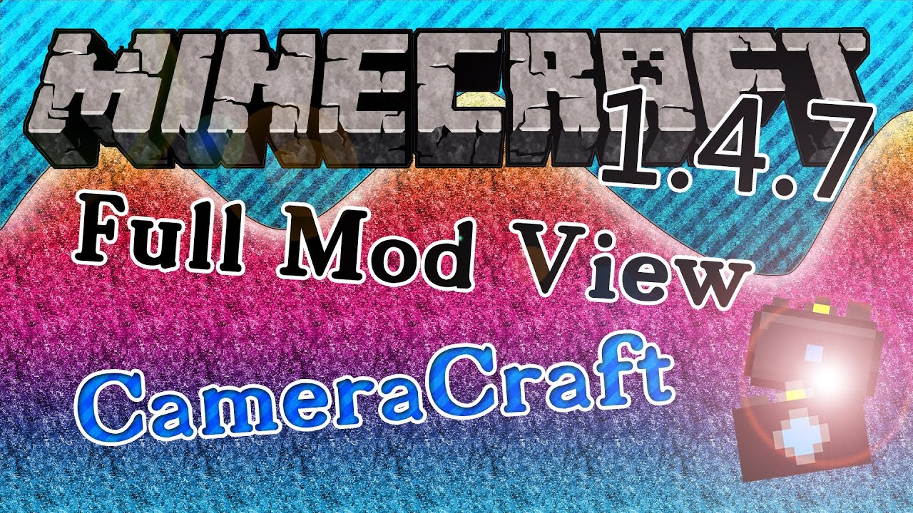CameraCraft 2.3 | MC 1.4.7 | [Full HD][GER] - YouTube