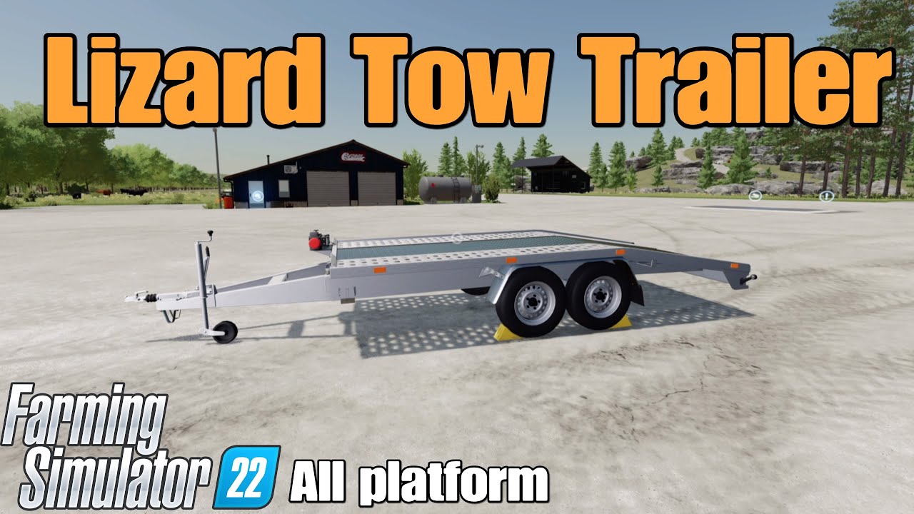 Lizard Tow Trailer / FS22 mod for all platforms - YouTube