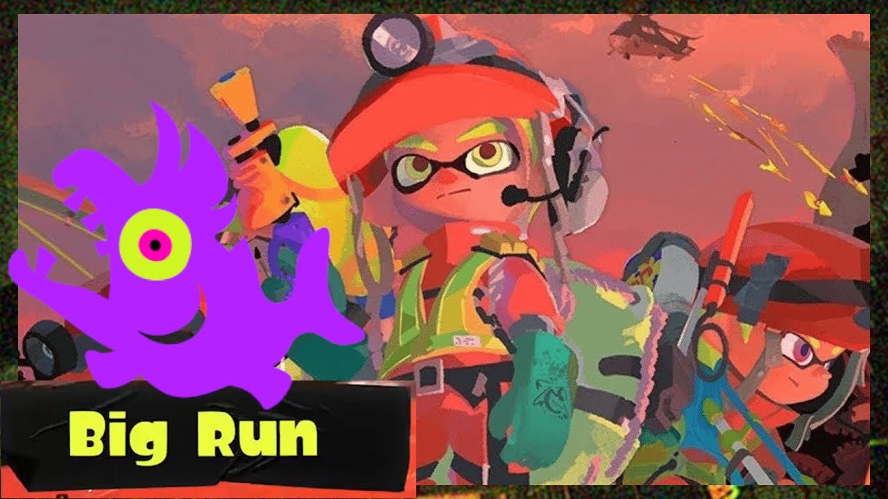 [🔴LIVE ] Splatoon 3 | Big Run EVENT - HORRORBOROS IS HERE! - YouTube