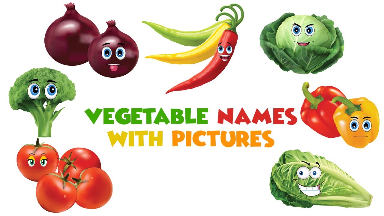 Vegetable Names with Pictures | Different Types Of Vegetables | Healthy ...