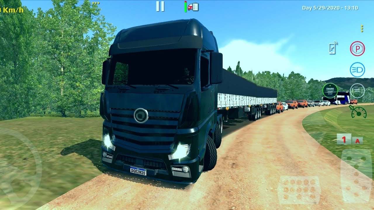 Heavy Truck Driving Simulator Offroad Gameplay - YouTube