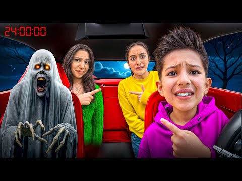 GECE 24 SAAT ARABADA KALDIK!!! GİZEMLİ BİR VARLIK PEŞİMİZE DÜŞTÜ