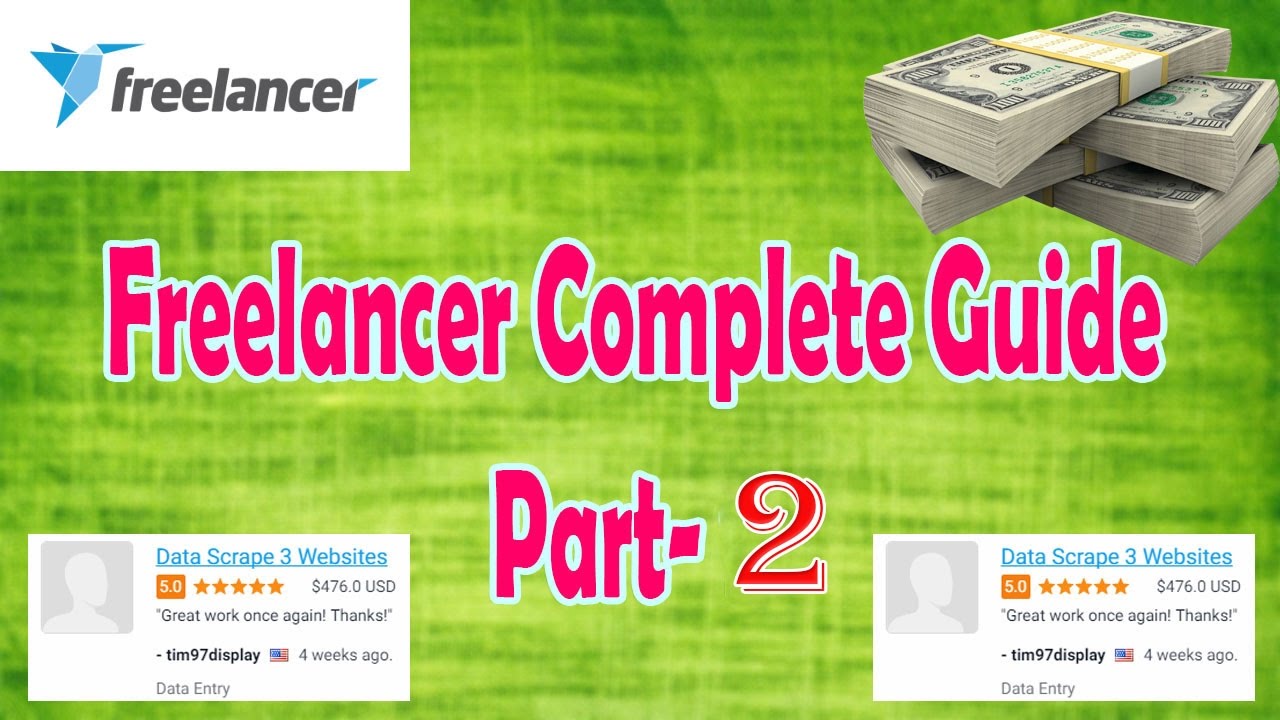 Freelancer Part - 2 | My First Project | Get Award | Bidding | Earn ...