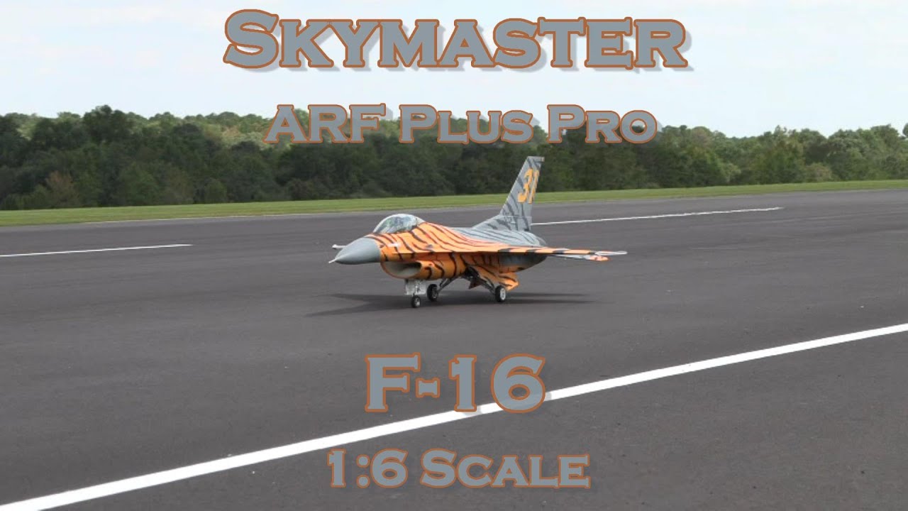 Ramon Dezubiria - Mike Redys - Skymaster ARF Plus Pro F-16 Scale Jet ...