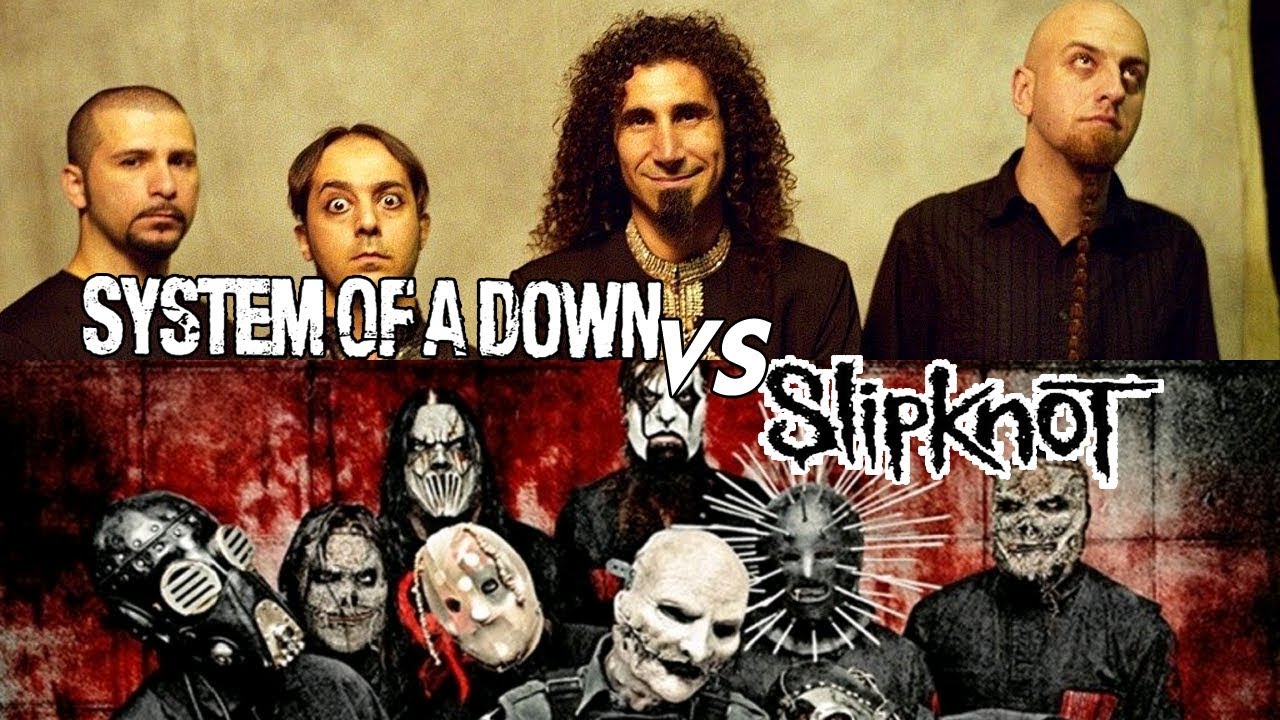 SYSTEM OF A DOWN VS SLIPKNOT |VERSUS MUSICALES| AlexFebrero - YouTube