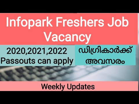 Infopark Job Vacancies | Fresher Vacancies | Jobs Kochi - YouTube