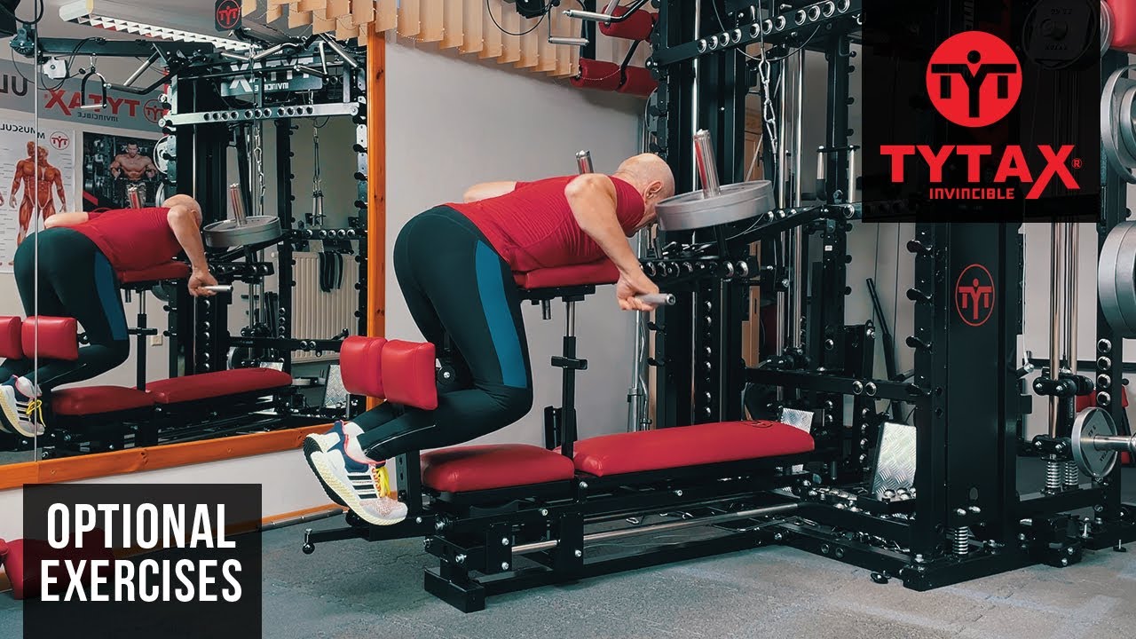 TYTAX® T1-X (Opt. DA-X) | Prone Lever Row (Chest Support) - YouTube