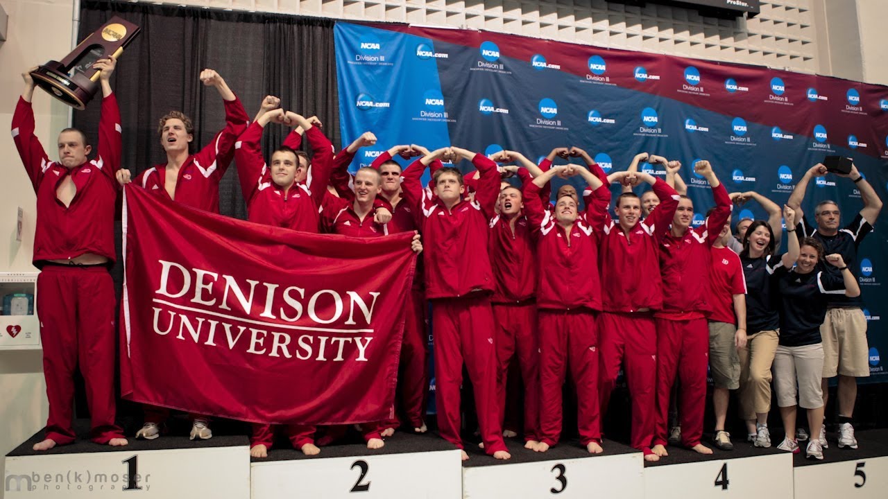 Experience Denison Men's Swimming & Diving - YouTube