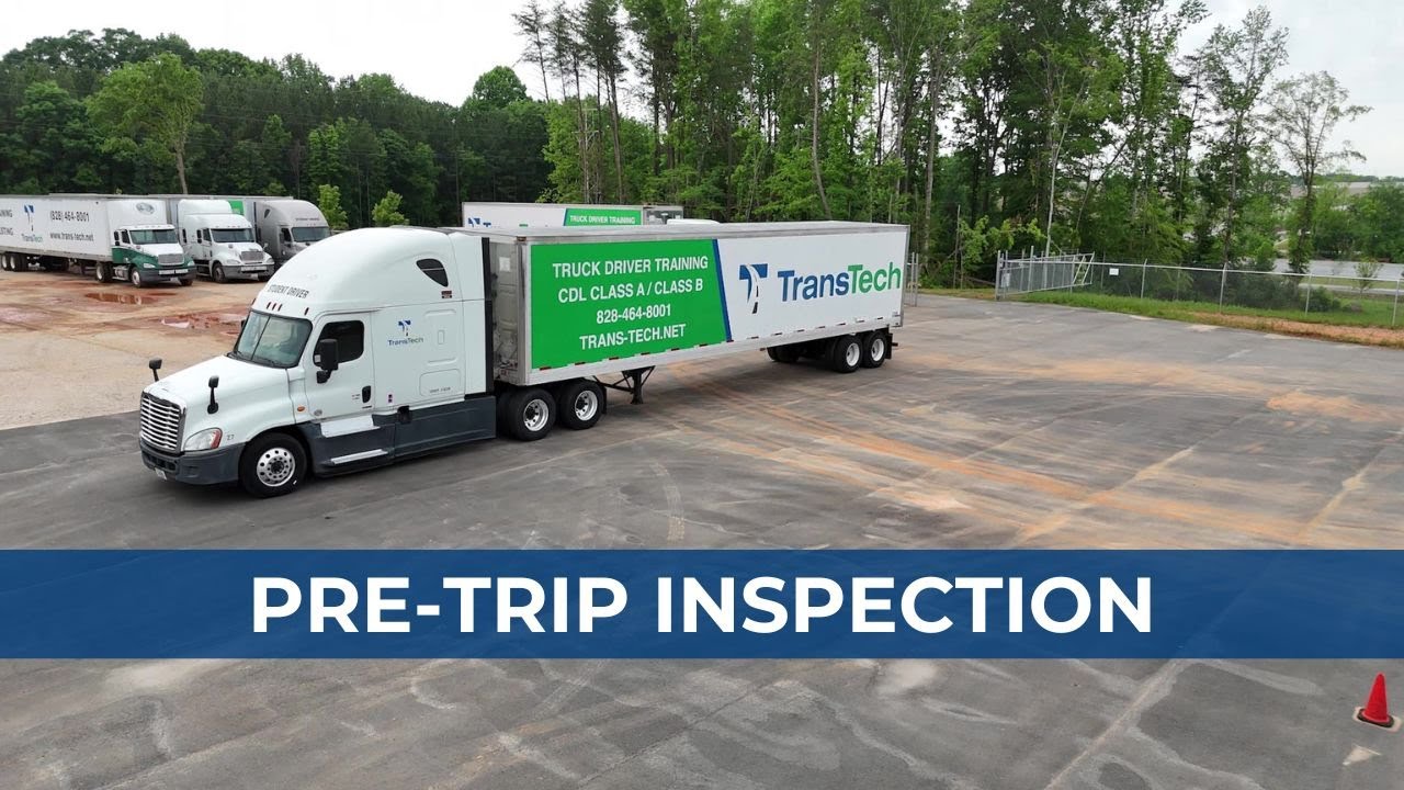 Class A CDL Pre-Trip Inspection - YouTube