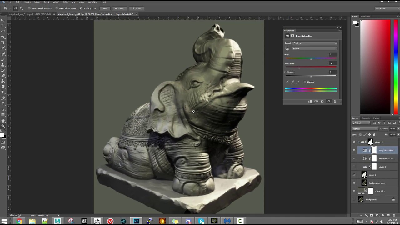 Presenting your High Poly using Maya - YouTube