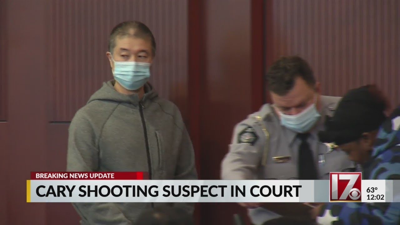 Cary shooting suspect in court - YouTube