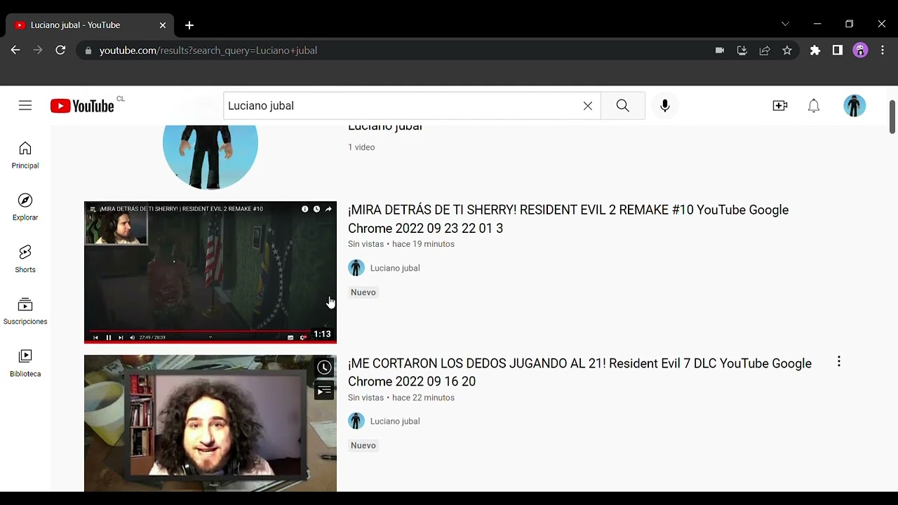 Luciano jubal YouTube Google Chrome 2022 10 02 19 07 53 - YouTube