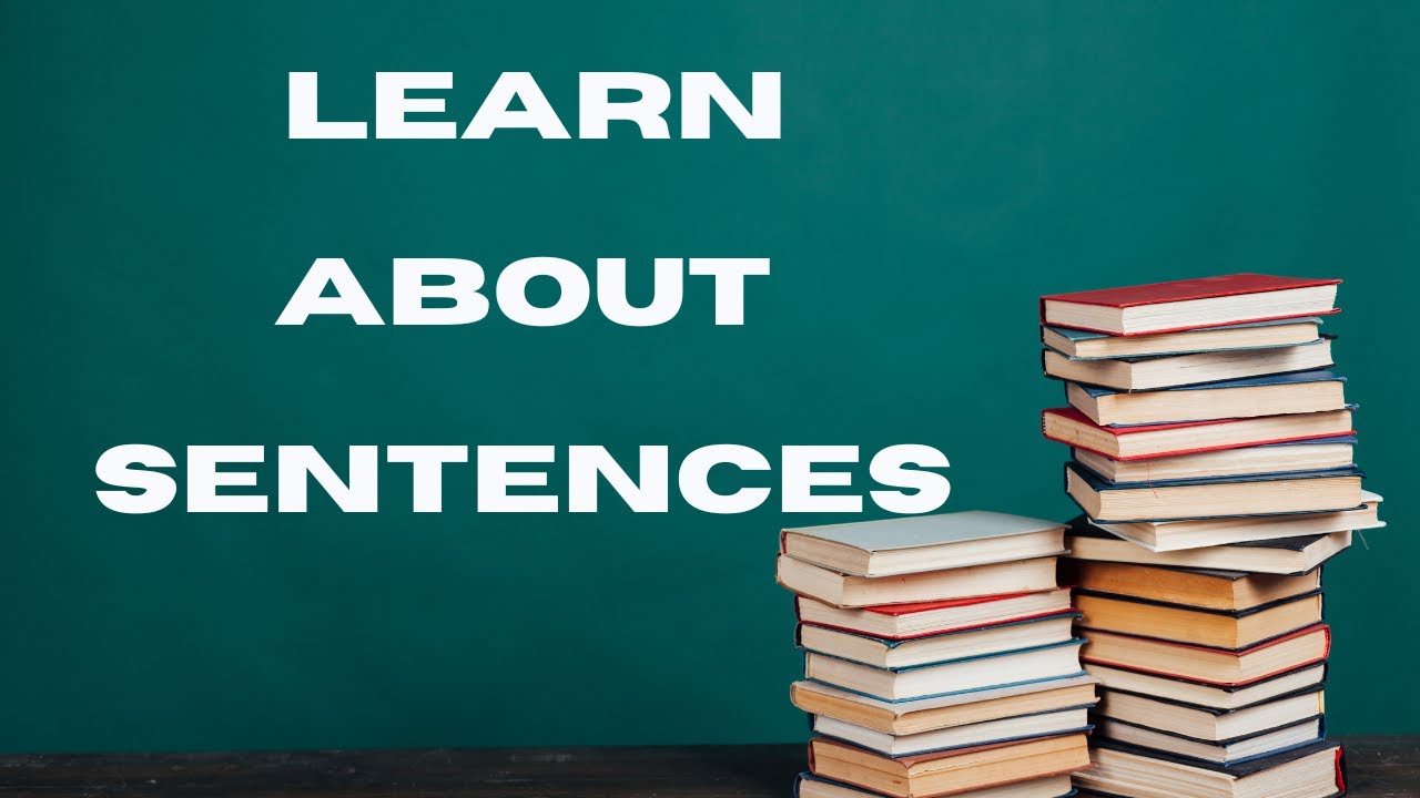 LEARN ABOUT SENTENCES - YouTube