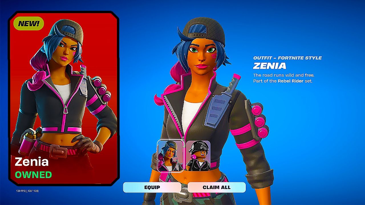 Purchasing ZENIA & NITE UNIT SNIPER SKINS IN FORTNITE! - YouTube