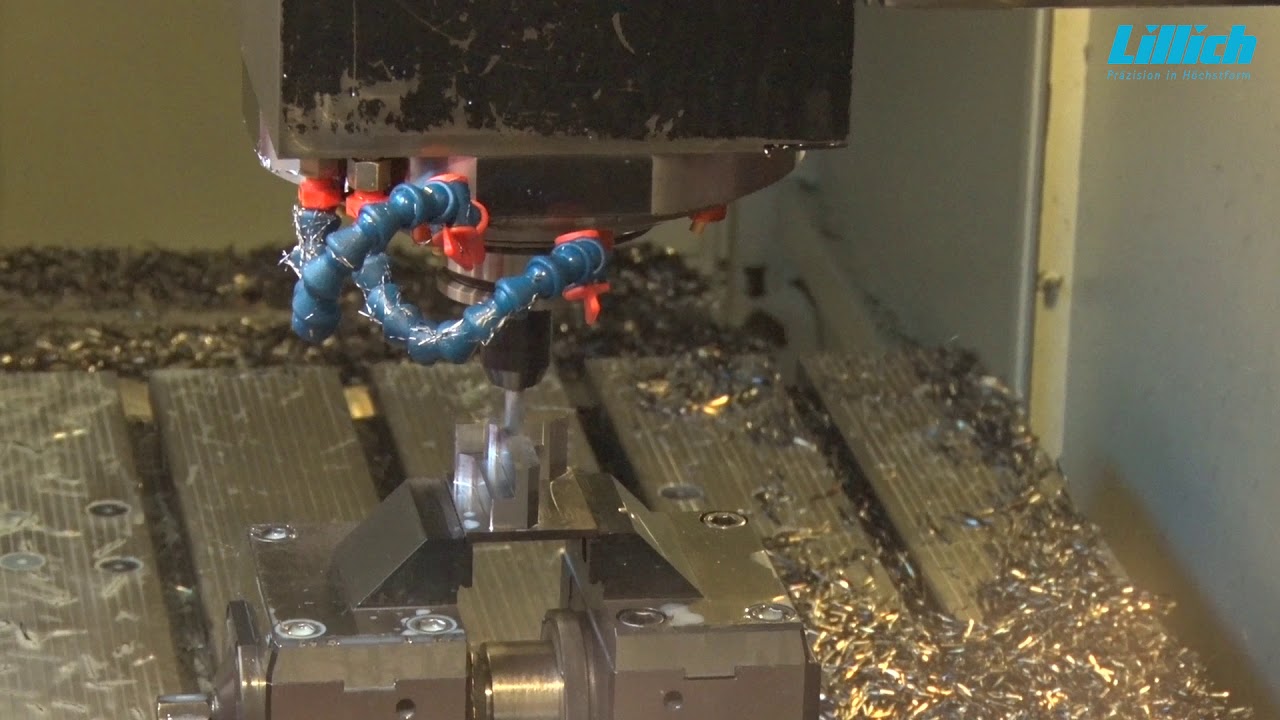 Fräsen. Zerspanen in LILLICH - Qualität! - YouTube