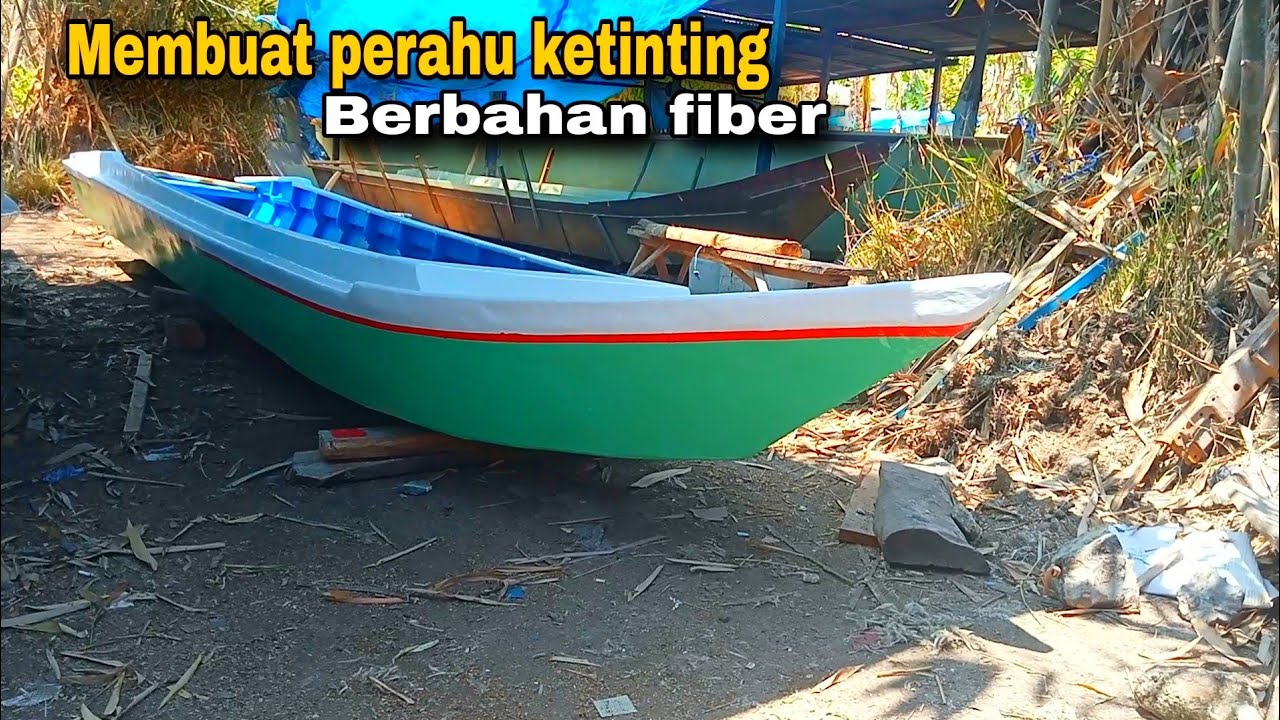 MEMBUAT PERAHU KETINTING (SPEED BOAT) - YouTube