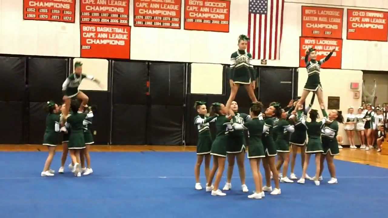 North Reading C Team Cheerleading Competition 10-22-11 - YouTube