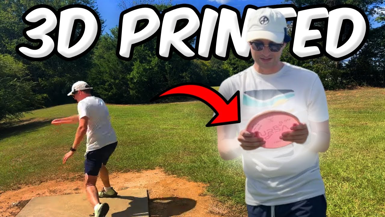 3D Printed Signature Disc Only! | Disc Golf Challenge - YouTube