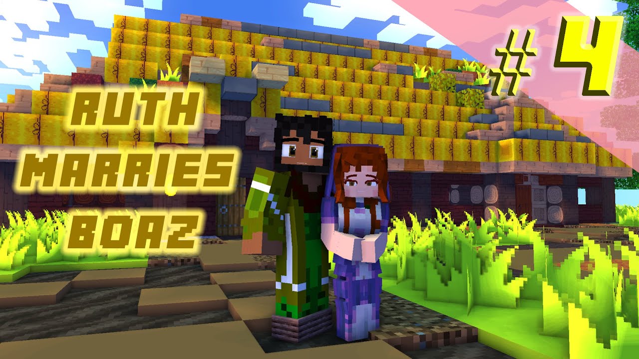Ruth 4 - Ruth Marries Boaz ( Bible Minecraft Animation ) - YouTube