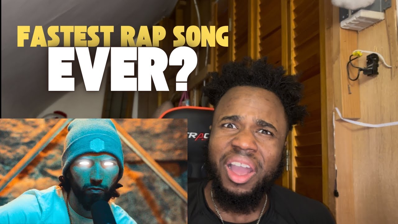 CHOPPER (FASTEST RAP EVER) GAWNE | REACTION!!! OMG🤯 - YouTube