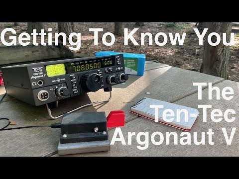 Getting to Know You: The Ten-Tec Argonaut V Transceiver--my thoughts ...