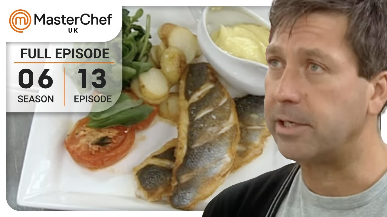 Cooking Seabass with Mystery Ingredients! | MasterChef UK | S06 E13 ...