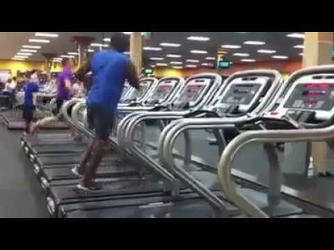 Treadmill Dance! Must Watch Amazing!!!!!!!! - YouTube