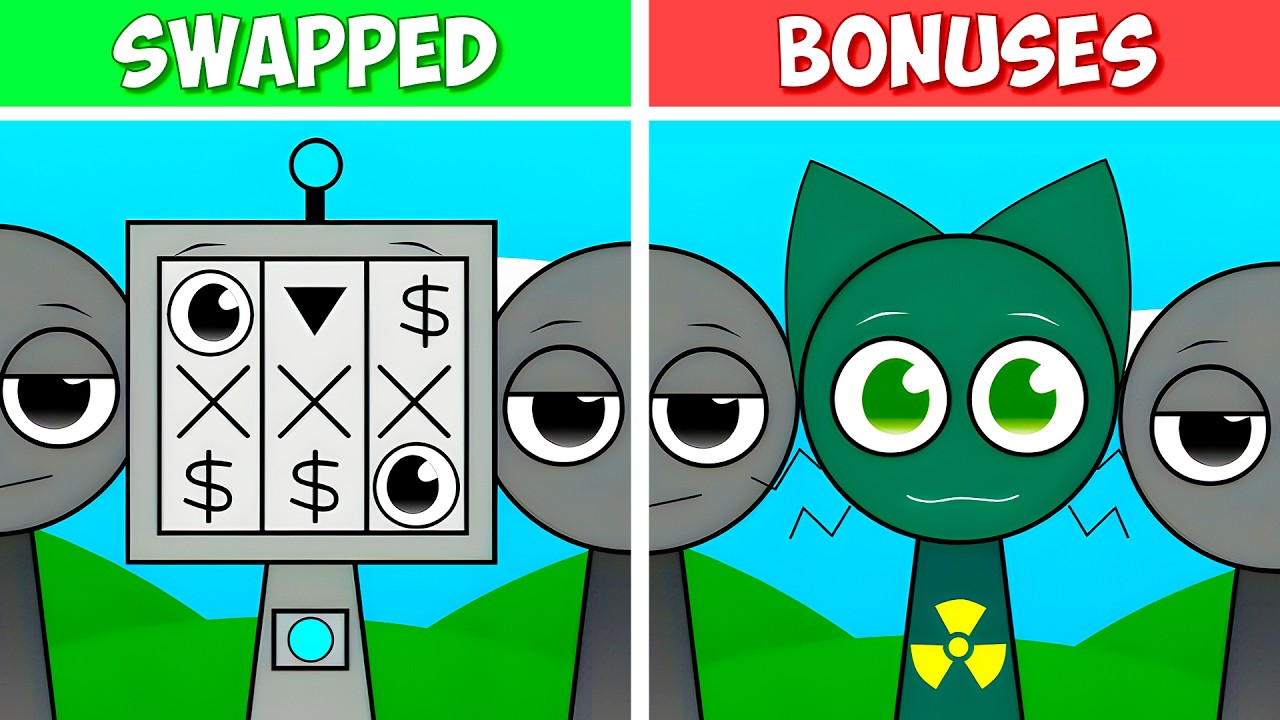 Sprunki - Swapped But Bonuses | Normal Version - YouTube